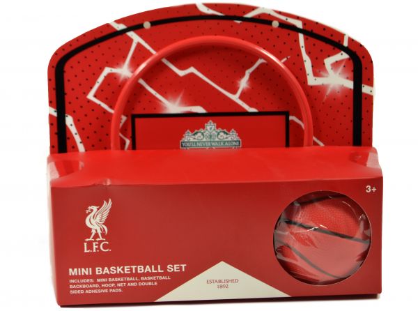 LIVERPOOL MINI BASKETBALL SET LIVERPOOL SOUVENIRS / GIFTS