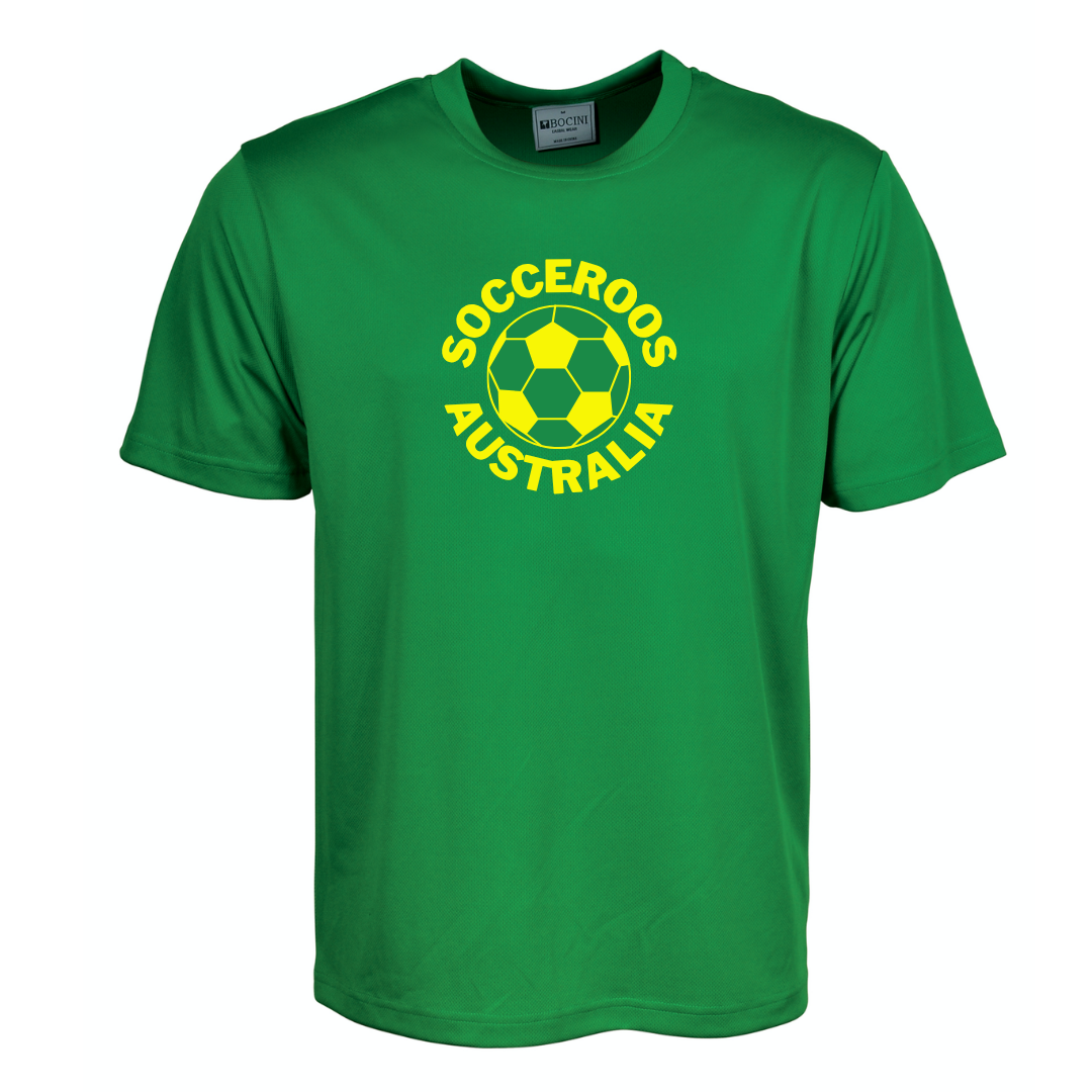AUSTRALIA SOCCEROOS MICROMESH FOOTBALL SHIRT – Everything Football